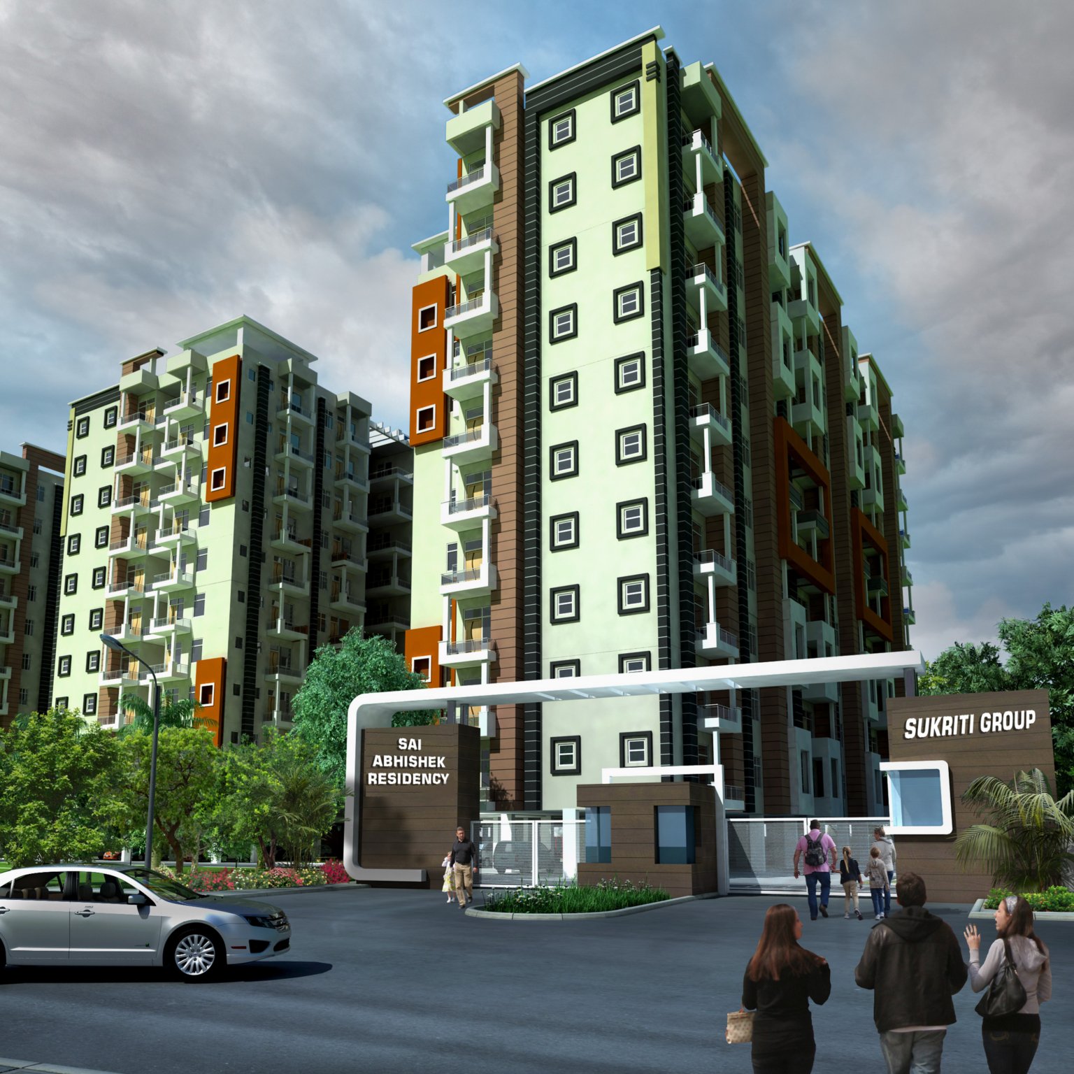 Apartment in lucknow-Sai Abhishek Residency | Sukriti Group Builder ...
